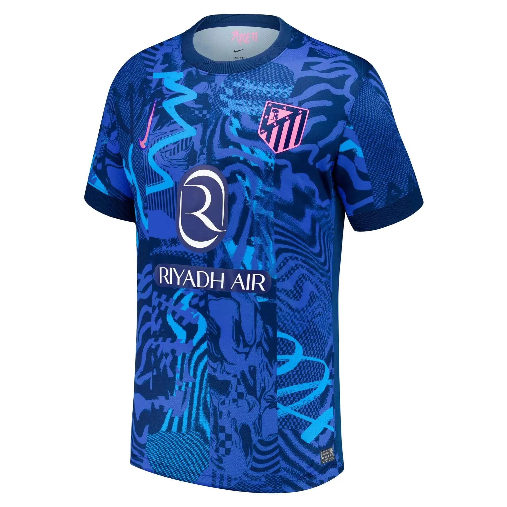 Nike 2024-25 Atletico Madrid Youth Stadium Third Soccer Jersey ...