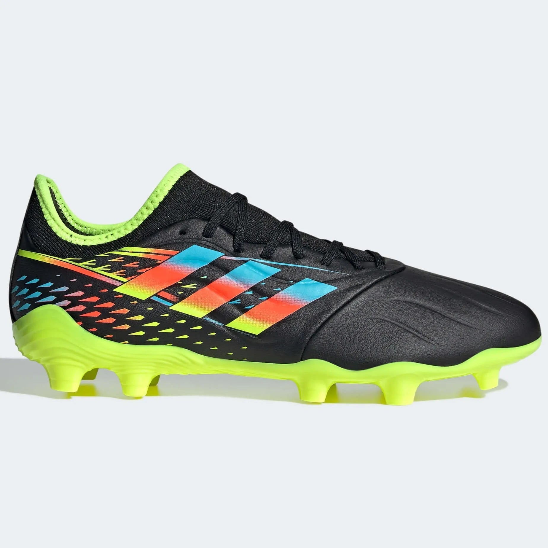 adidas Copa Sense.3 FG - Black-Solar Yellow Soccer Cleats – ProSoccer
