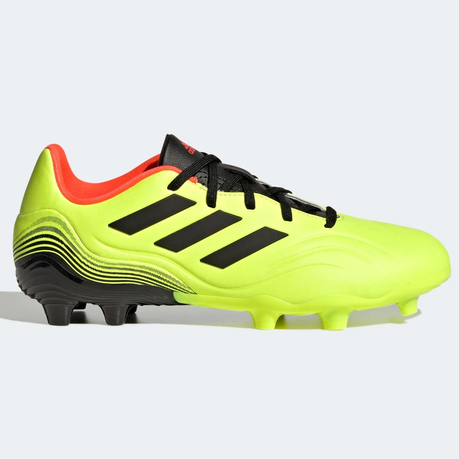 adidas Jr Copa Sense.3 FG - Solar Yellow-Black Soccer Cleats – ProSoccer