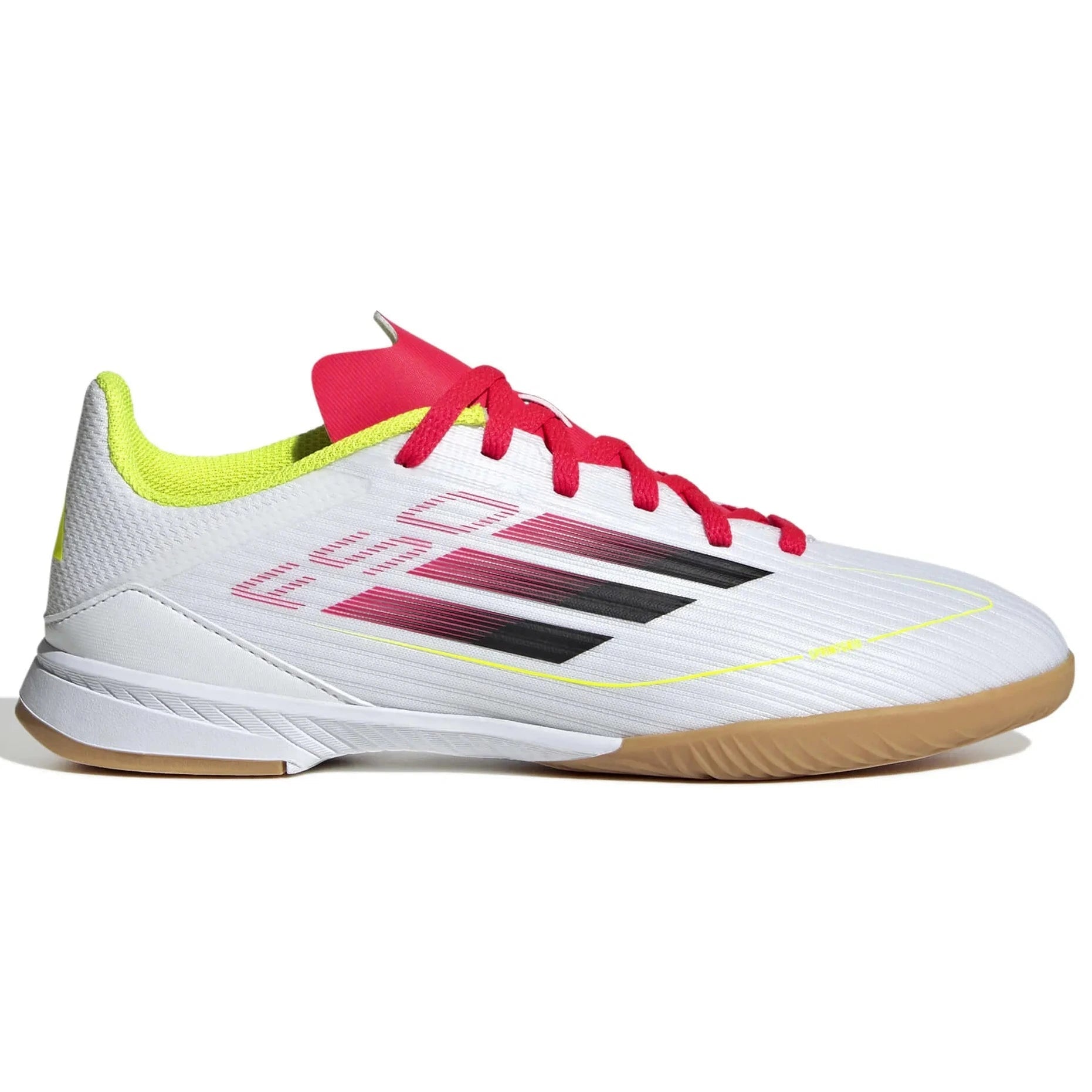 adidas JR F50 League Indoor Soccer Shoes IC - Pure Victory Pack (SP25 ...