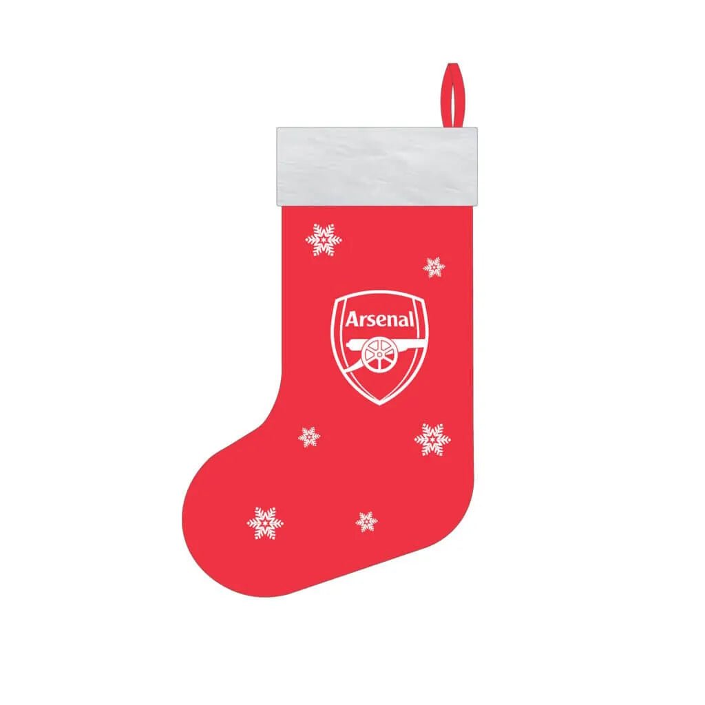 Arsenal Snowflake Stocking – ProSoccer
