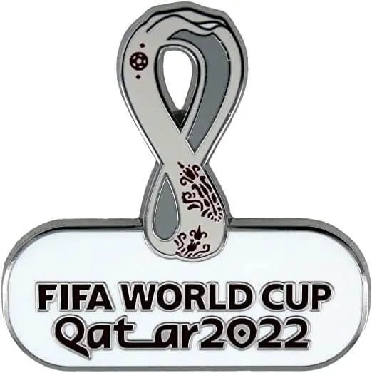 Honav QATAR FIFA World Cup 2022 Cut-Out Logo Label Pin – ProSoccer
