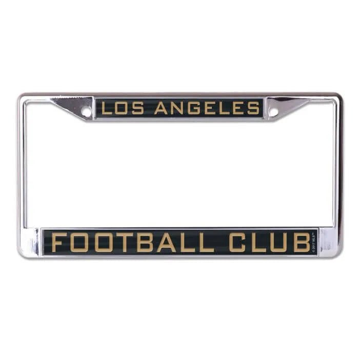 LAFC License Plate Frame - Black-Gold – ProSoccer