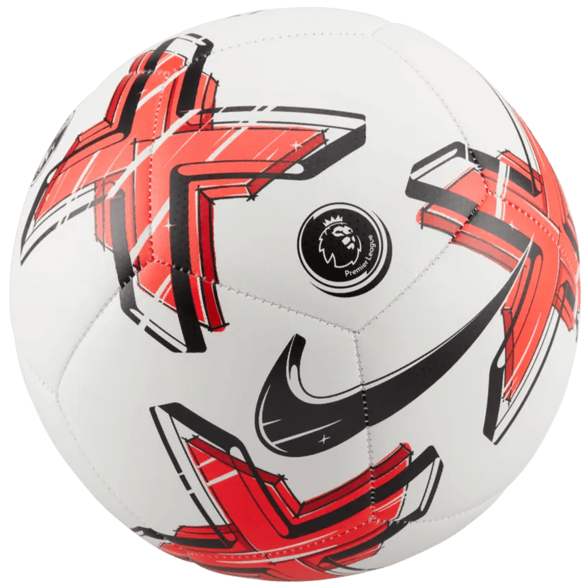Nike 2022-23 EPL Academy Soccer Ball - White-Crimson-Black – ProSoccer